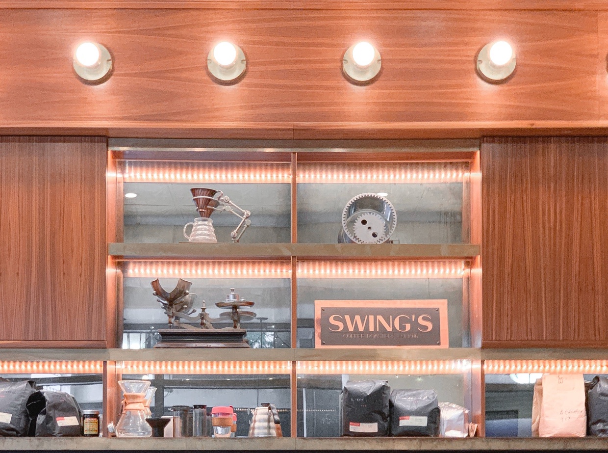 Checked in at Swing's Coffee • Aaron Parecki