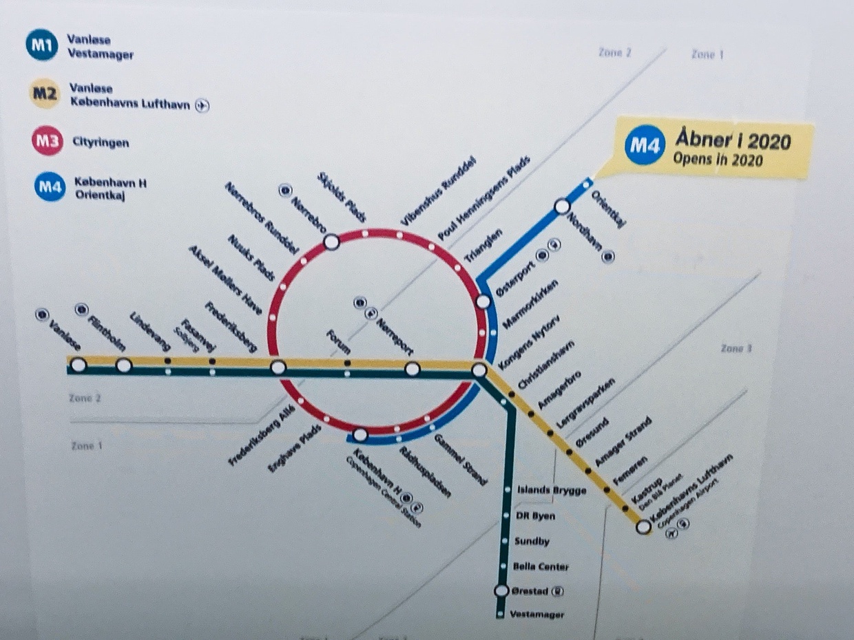 Checked in at Kongens Nytorv st. (Metro) • Aaron Parecki