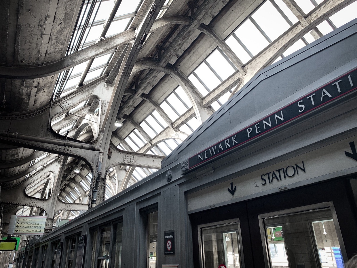 Checked in at Newark Penn Station • Aaron Parecki